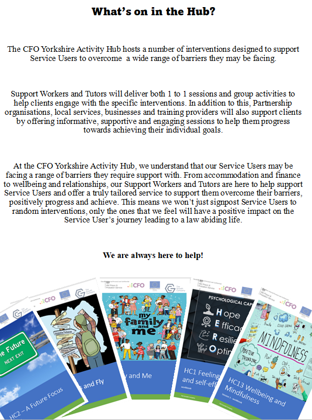 CFO Yorkshire Activity Hub – The Growth Company