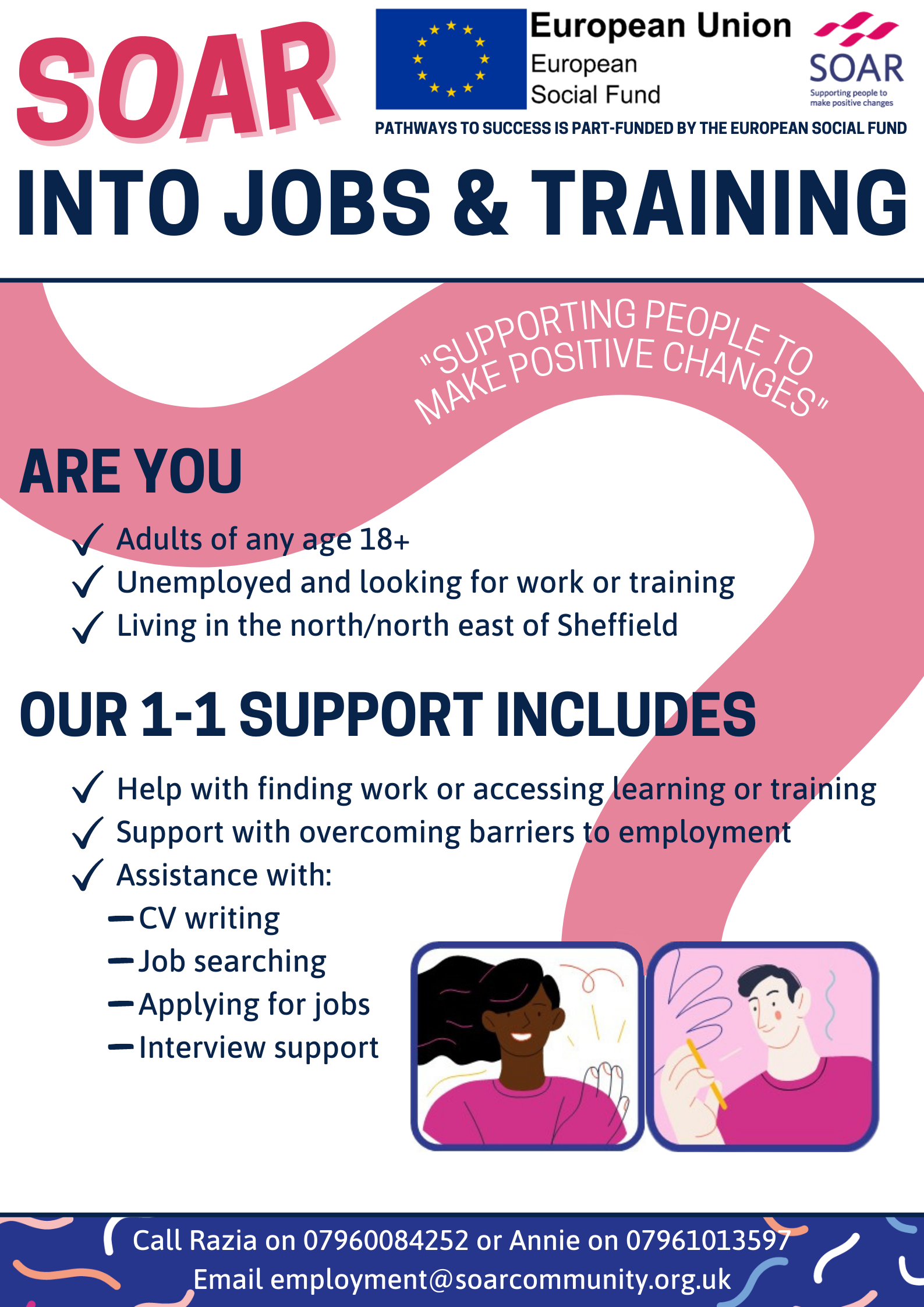 Referrals open for SOAR Into Jobs & Training employment support ...