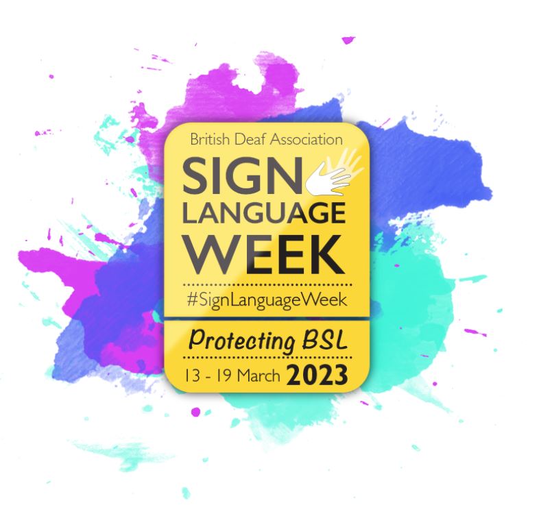 Sign Language Week: 13-19 March
