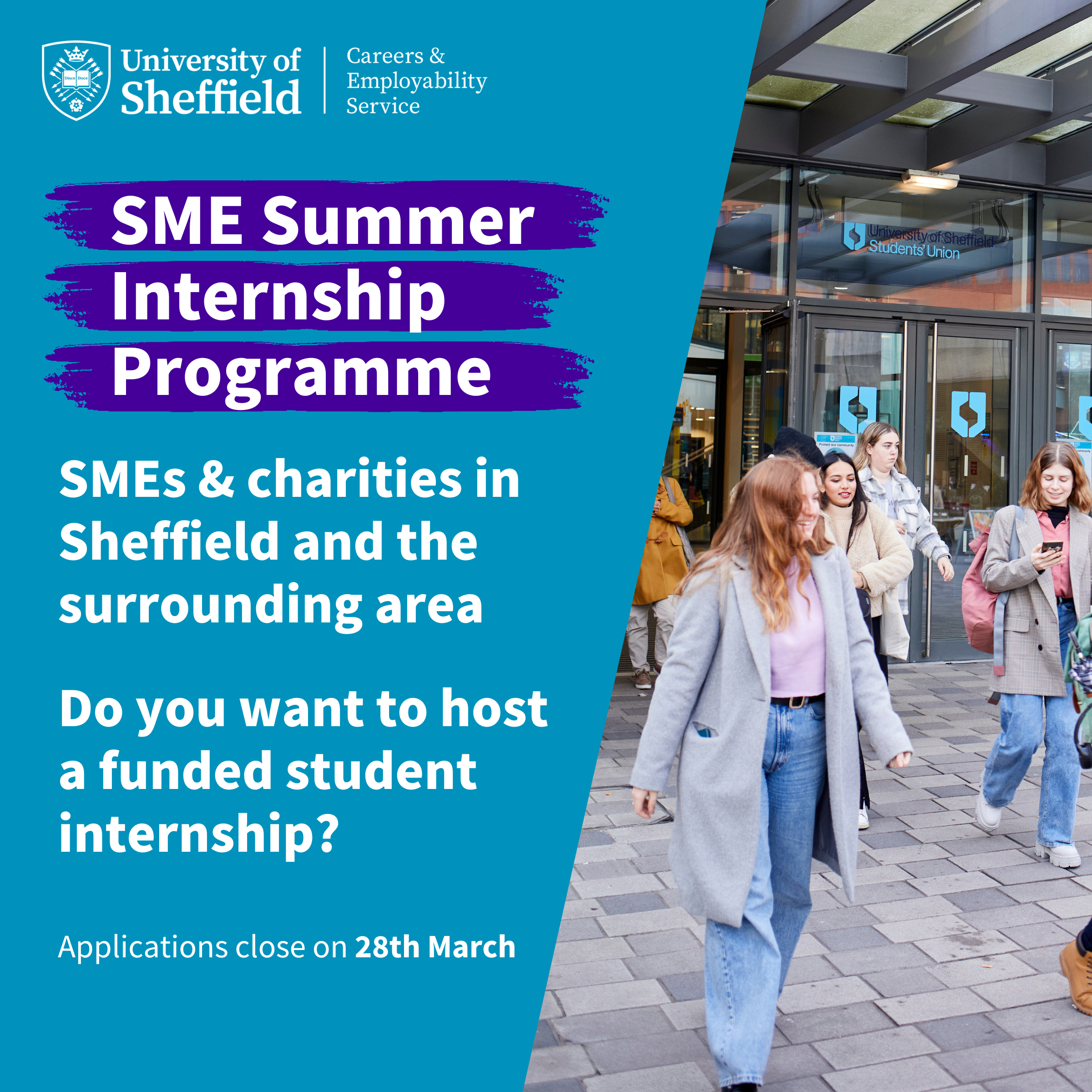 Applications for University of Sheffield’s SME Summer Internship ...