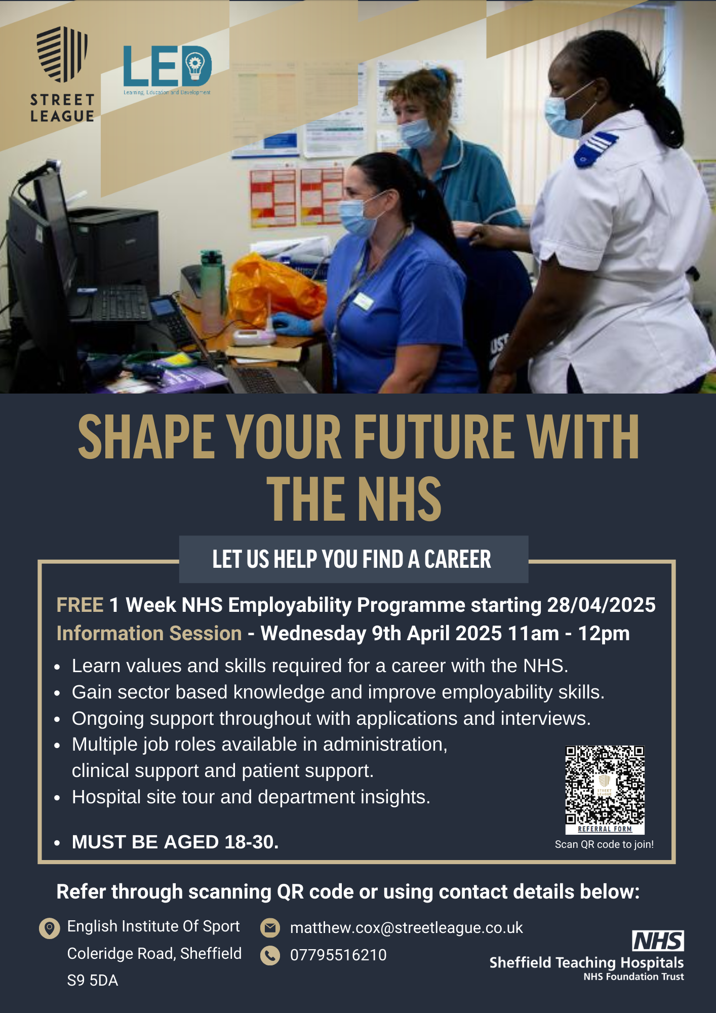 Street League and Sheffield Teaching Hospitals collaborate on NHS ...