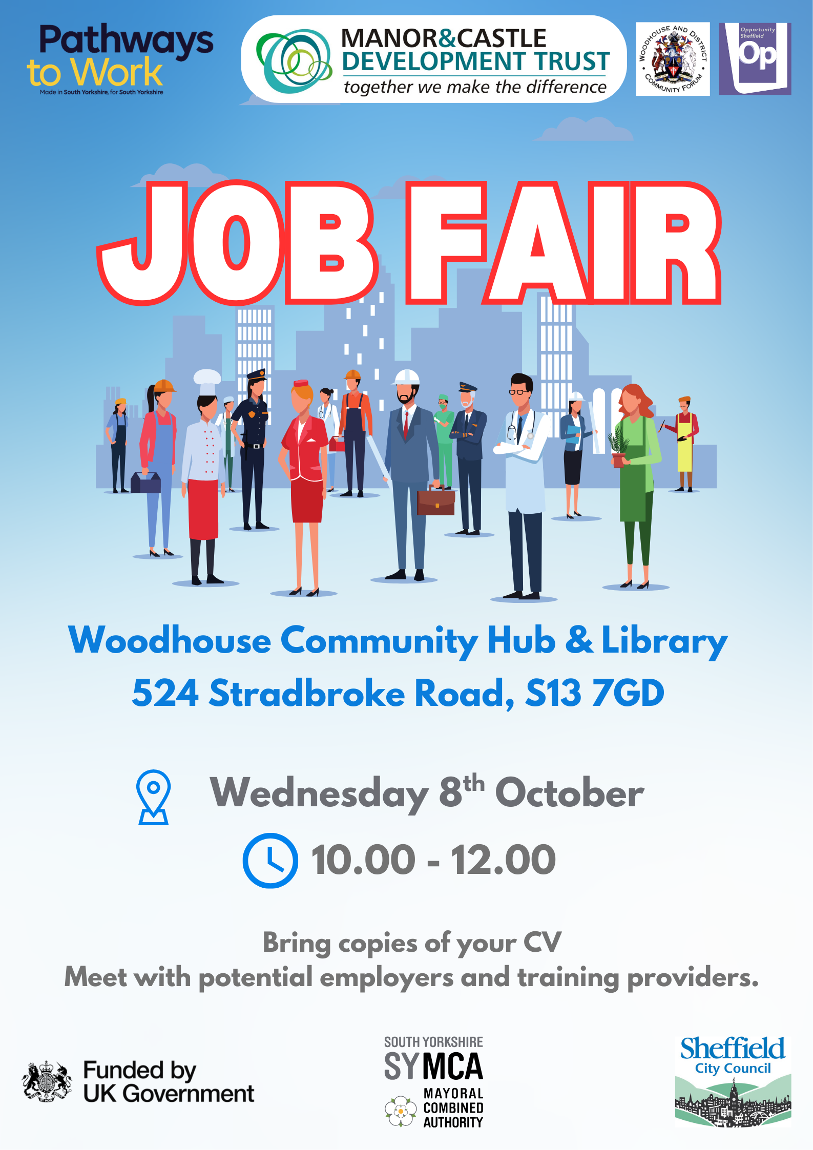 Woodhouse Community Hub & Library host Jobs Fair